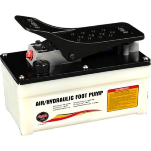 AIR/HYDRAULIC PUMP, FOOT OPERATED - Autocare Panelbeaters Suppliers
